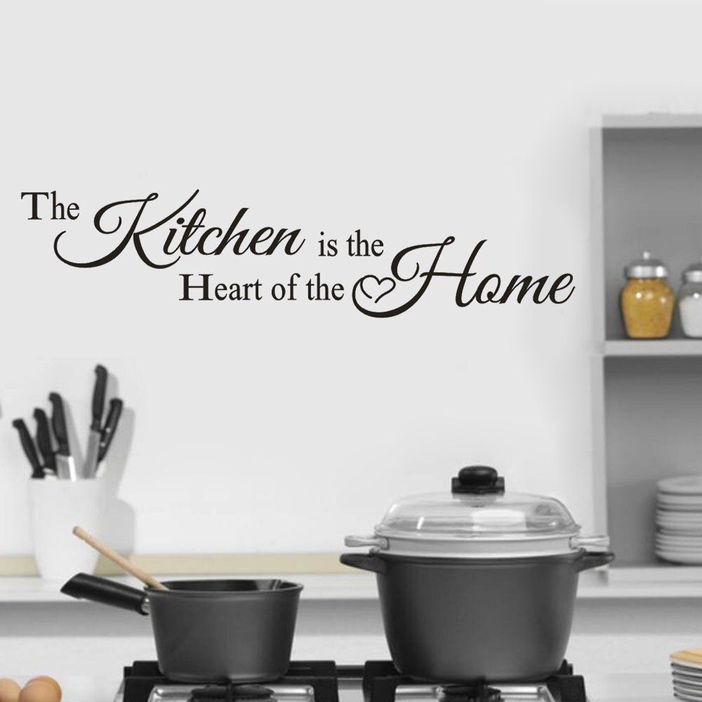 The Kitchen Letter Wall Sticker Kitchen Room Home ... – Grandado