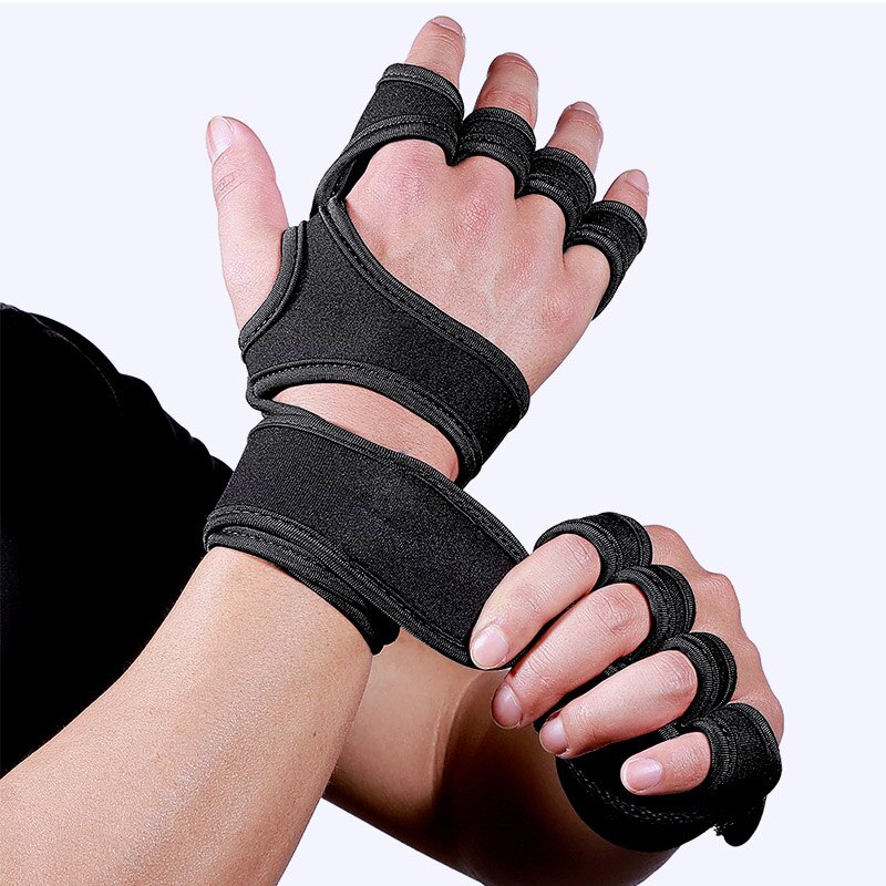 Weight Lifting Fitness Gloves Gel Palm Protection ... – Grandado