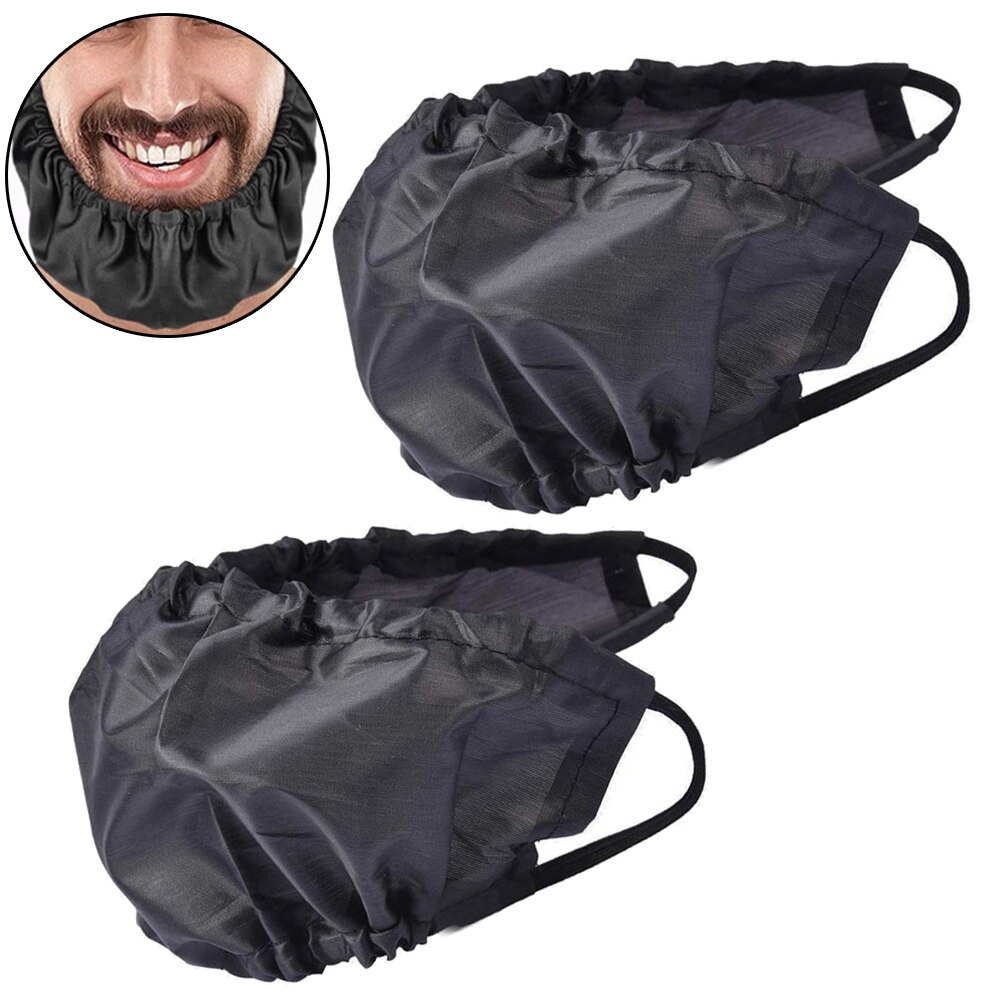 2Pcs Male Bedtime Beard Mustache Cover Protector A... – Grandado