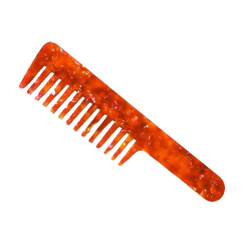 Acetate Detangle Hair Comb Marble Stone Print Anti... – Vicedeal