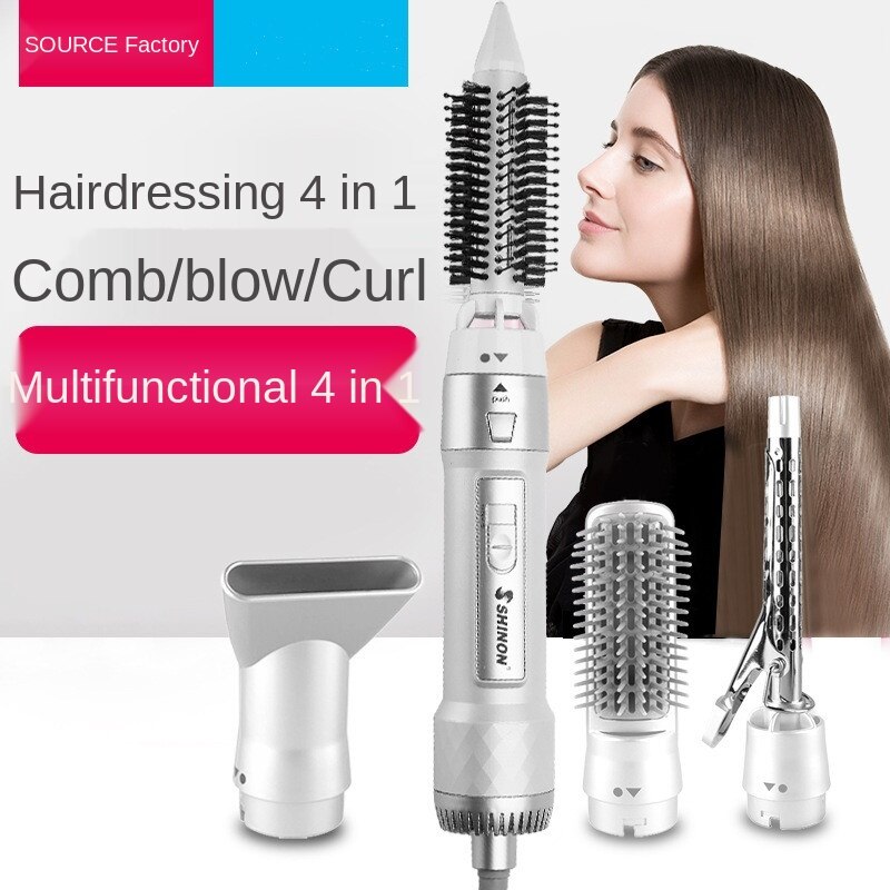 Hair Straightener Curler Smoothing Brush Multifunc... – Grandado