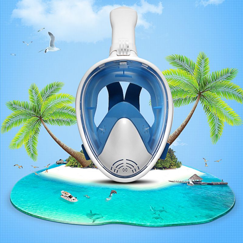 Duiken Masker Full Face Snorkelen Set Onderwater S... – Vicedeal