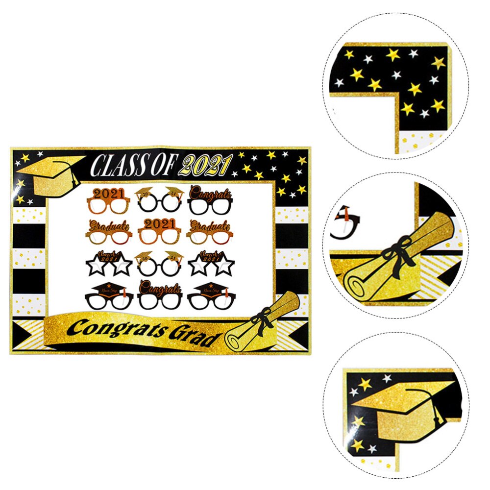 1 Set 13 Pcs Senior Year Class of Photo Props Phot... – Grandado