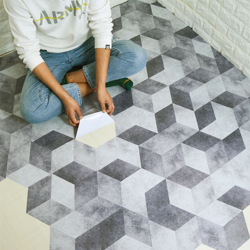 10 PCS Hexagon Retro Pattern Tile Floor Sticker PV... – Grandado