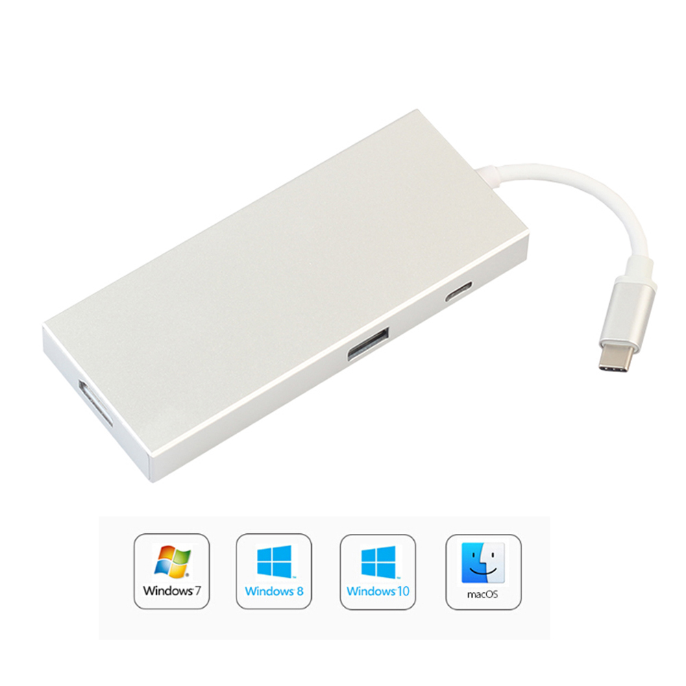 Digital AV Multi-port Adapter Type C to 4K HDMI-co... – Grandado