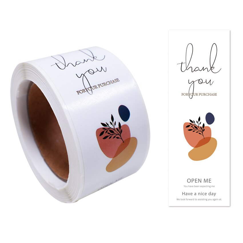 100Pcs/Roll Dit Pakket Is Blij Om Te Zien Je Te St... – Grandado