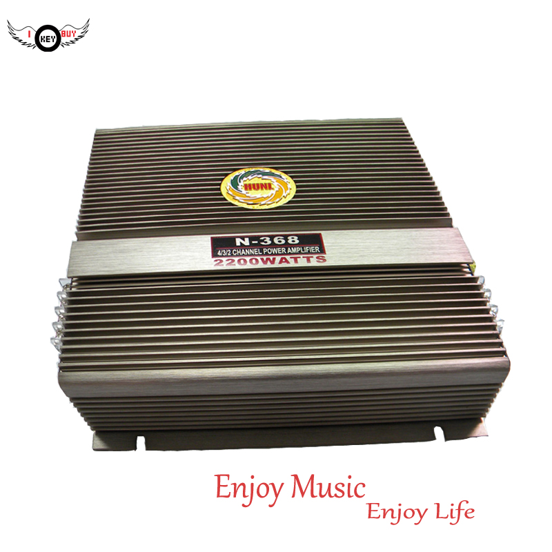 2 Channel Car Audio Amplifier High Power 2200W Pus... – Grandado