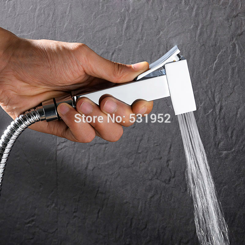 Wand mouted Wc Messing Bidet Spray Shattaf Dusche ... – Vicedeal