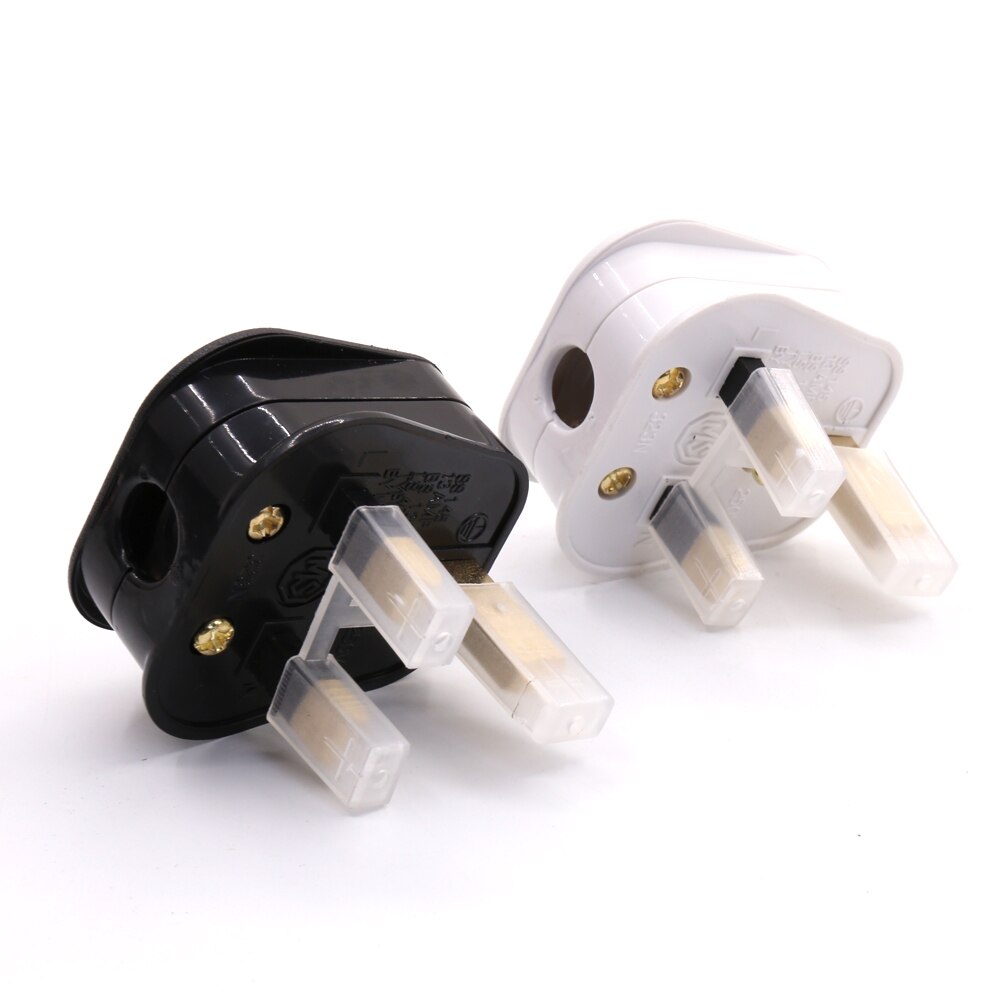 HI-End UK AC power cable Power Plug Connector UK 3... – Grandado