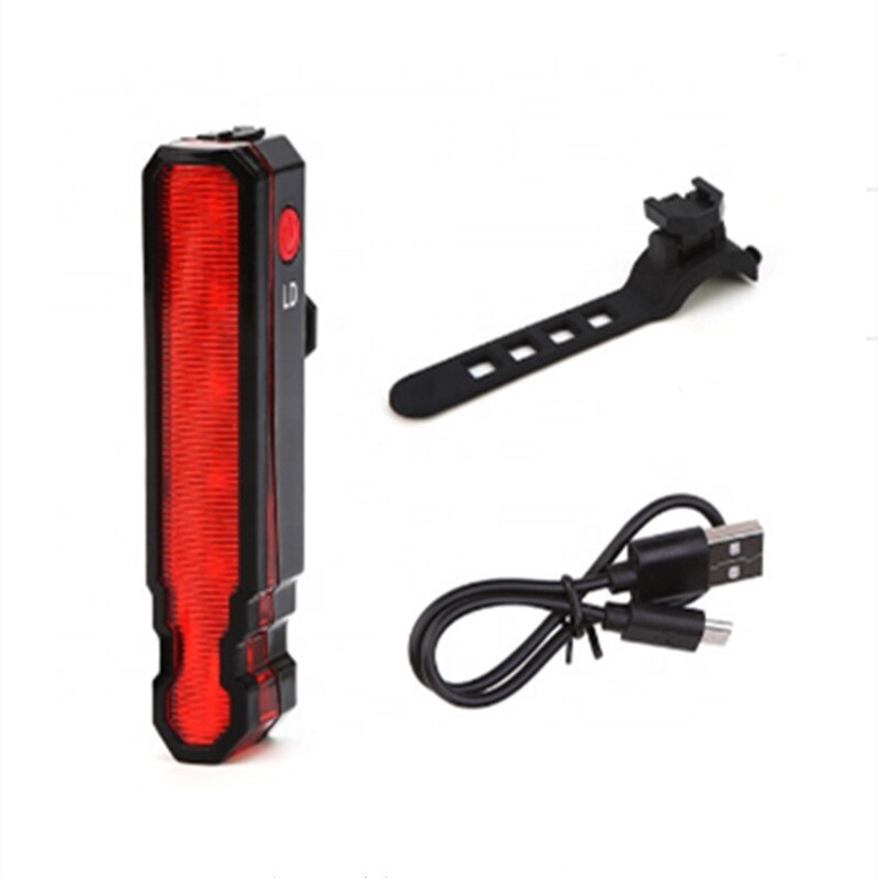 Luz led roja de seguridad para bicicleta, 5 led, l... – Grandado