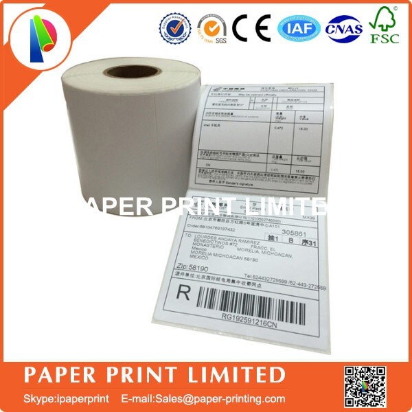 1 Roll 4x6 Thermal Labels 100x150 mm for Zebra 284... – Vicedeal