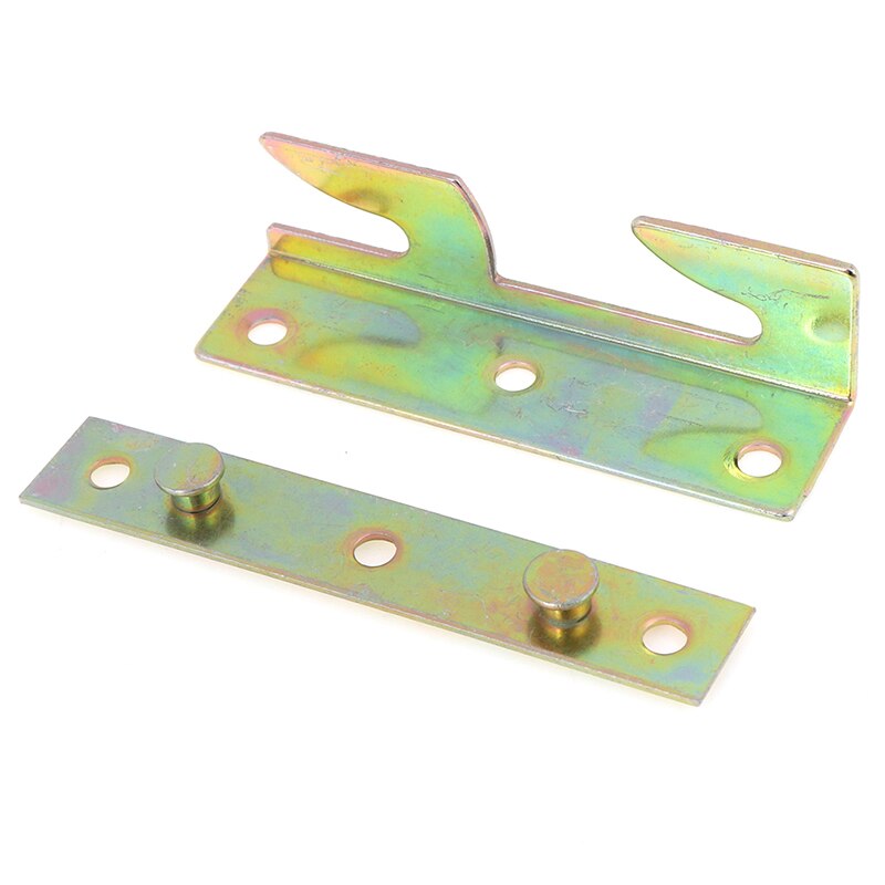 4pcs/set Brass Bed Bracket Furniture Wood Bed Rail... – Grandado