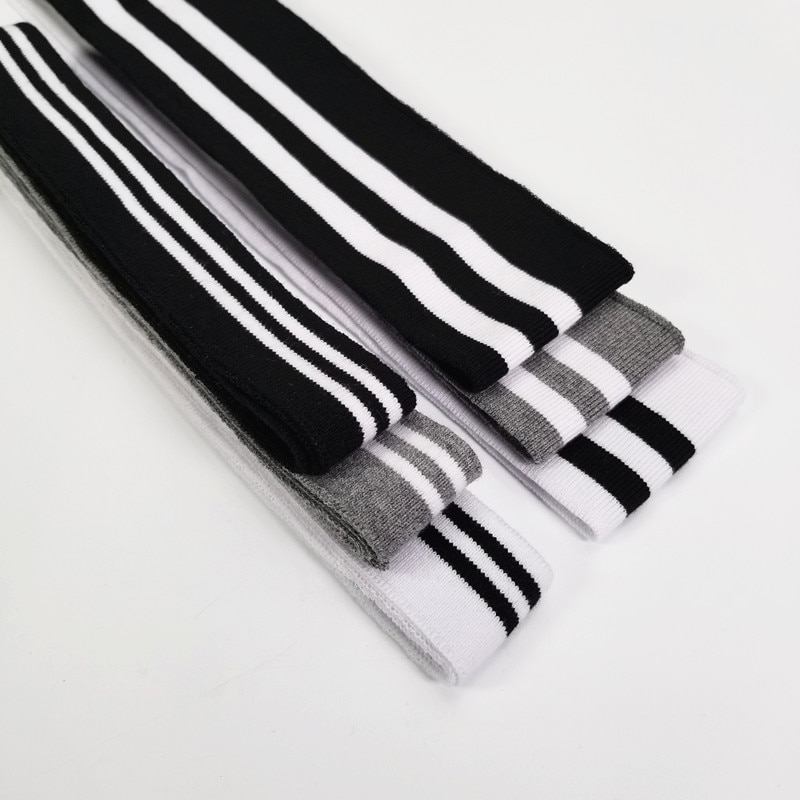 2pcs/set Strip Series cotton knitted striped fabri... – Grandado