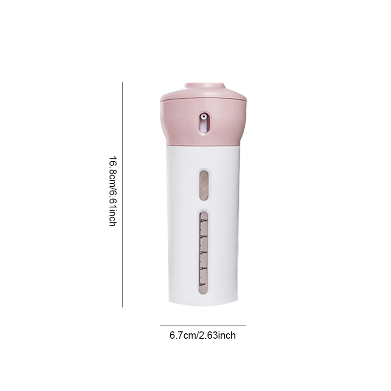 Draagbare Wassen Lotion Fles Draaien Shampoo Ronde... – Vicedeal