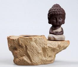 Buddha Ceramic Vase Flower Pots Planters Home Deco... – Vicedeal