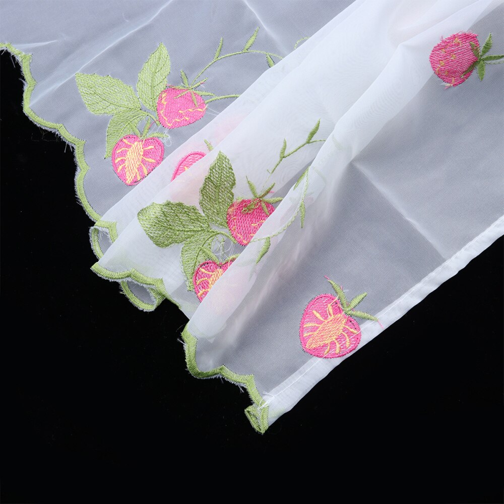 Embroidered Curtains Window Screen Window Gauze Be... – Grandado