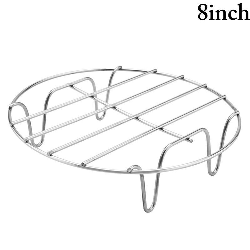 Round Cooking Rack Stainless Steel Non-Stick Grill... – Grandado