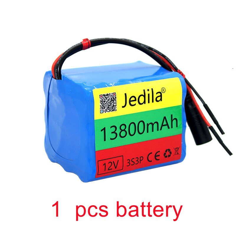 12V 13800Ah 3s3p battery pack 18650 lithium ion 12... – Grandado
