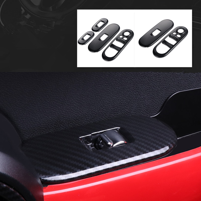 Door Window Control Covers Carbon Fiber Lifter Swi... – Grandado