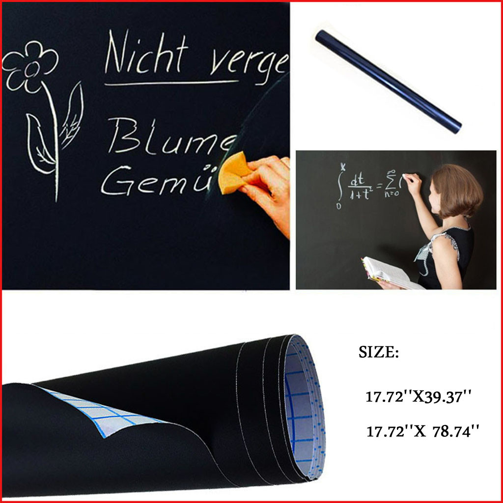 Blackboard ChalkBoard Vinyl Peel and Stick Self Ad... – Grandado