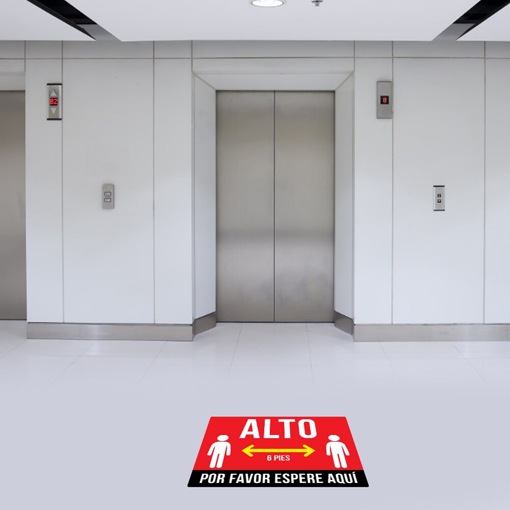 Pvc Decal Sign Social Distancing Ground Sticker In... – Grandado