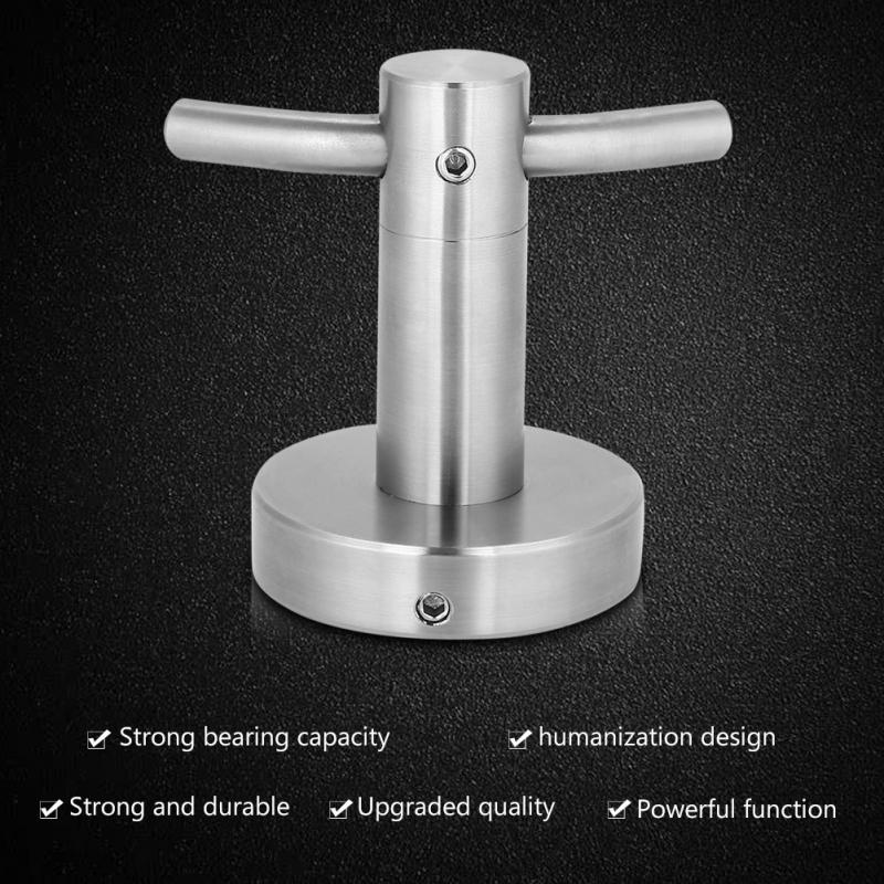Stainless Steel Double Clothes Hook Wall Mounted H... – Grandado