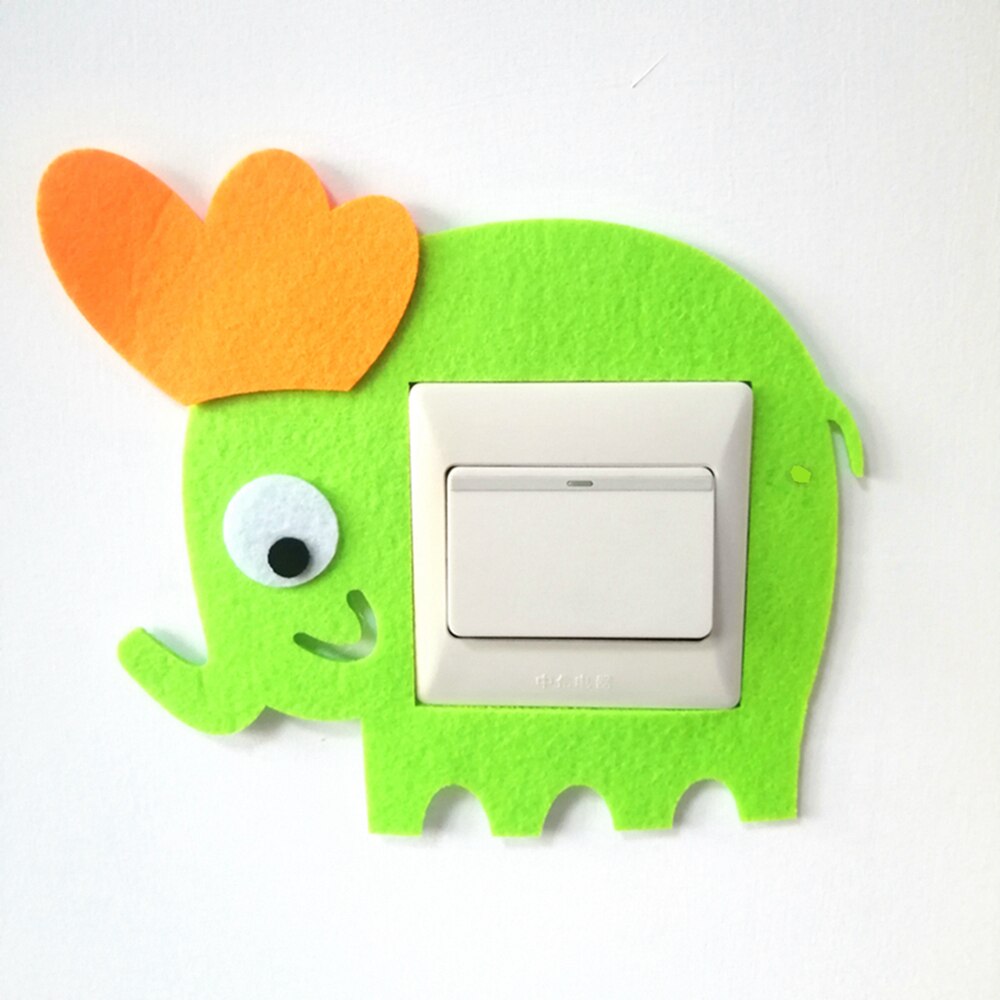 Creatieve Cartoon Voelde Schakelaar Stickers Thuis... – Grandado