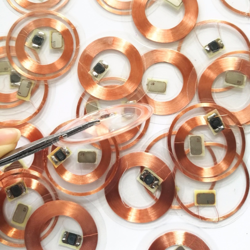 13.56MHz 125KHz ID IC writable tags T5577 + UID du... – Grandado