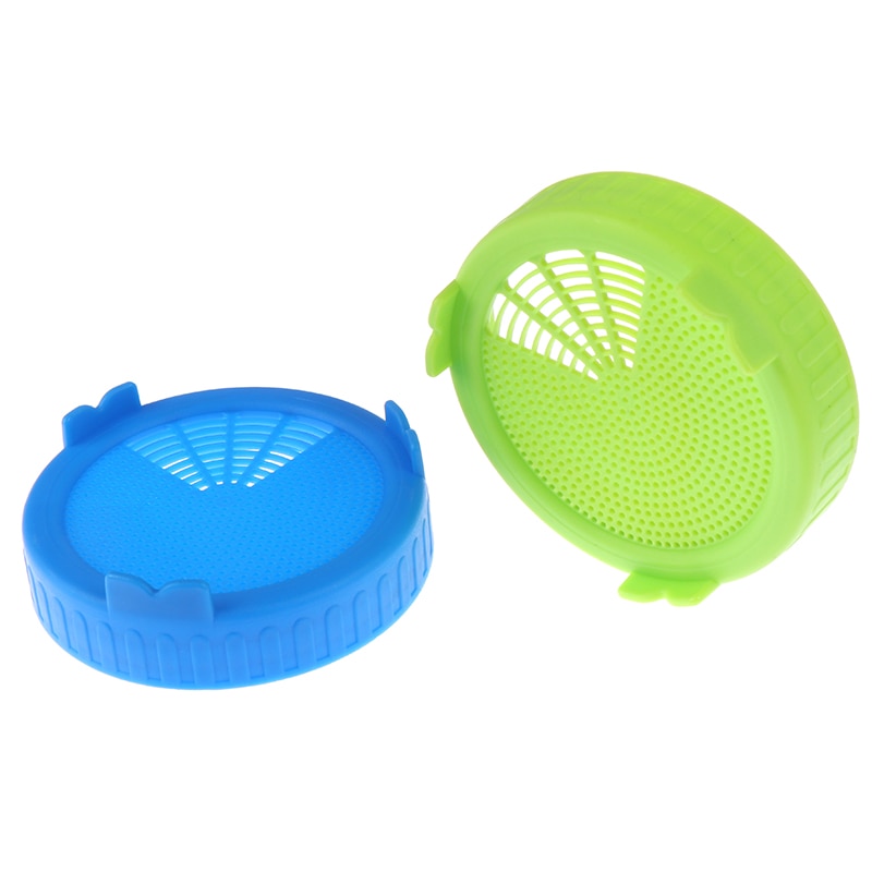 2 Sprouting Lid Food Grade Mesh Sprout Cover Kit S... – Grandado