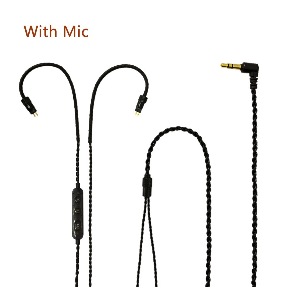 In-ear Monitor Cable Braided Replacement Earphone ... – Grandado