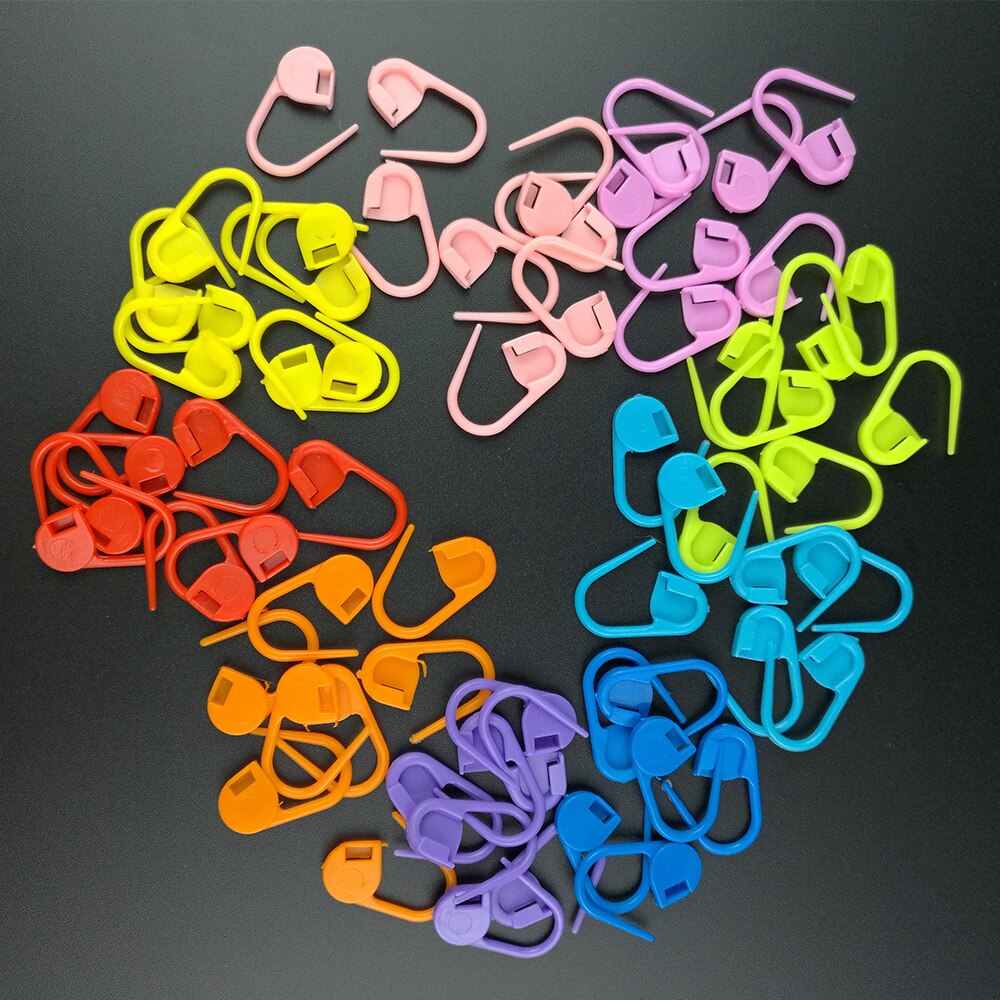 50 kpl muovinen neulonta virkattu lukitusommel mer... – Grandado