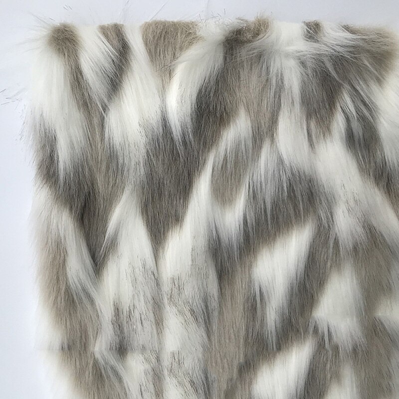 2 Size Jacquard Long Plush Fabric For Handmade Cra... – Grandado