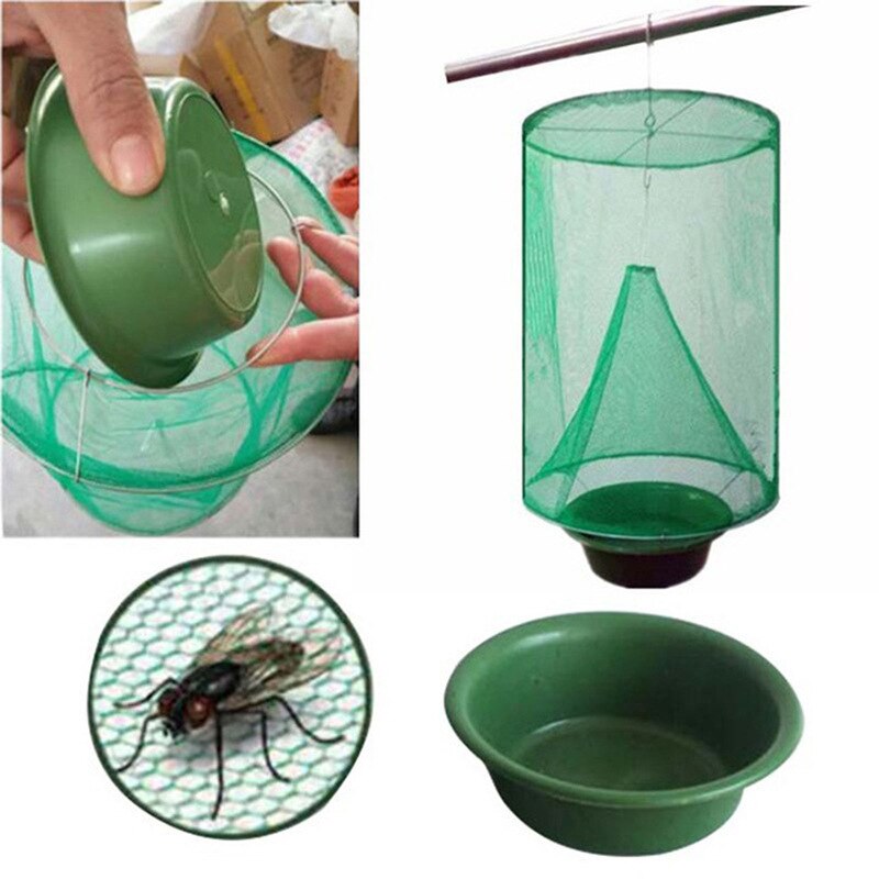 2PCS Fly trap attracts fly cage farms to use garde... – Grandado