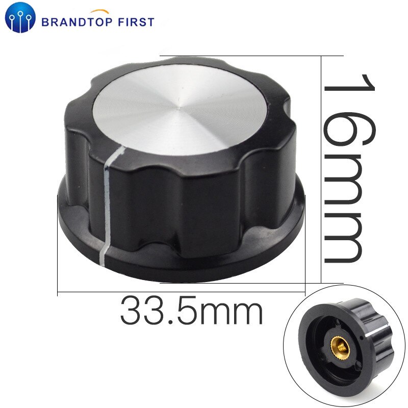 Potentiometer Knob Kit for Hole 6mm Dia MF-A01 MF-... – Vicedeal