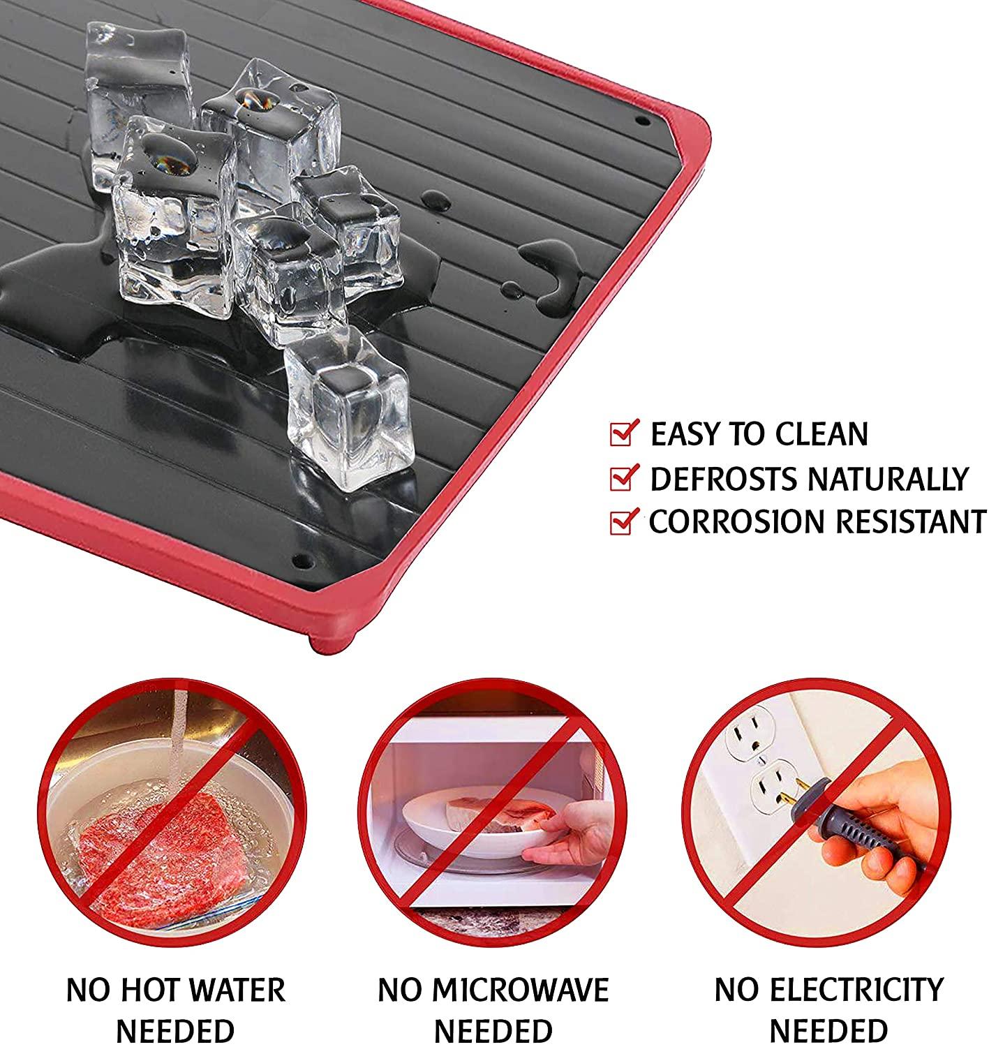 Fast Defrosting Tray Thaw Food Meat Fruit Quick De... – Vicedeal