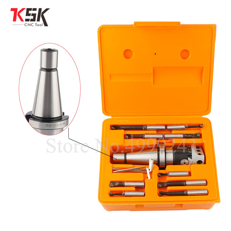 Top NT40 M16 Arbor F1 -12 50 Mm Boorkop En 9 Pcs 1... – Vicedeal