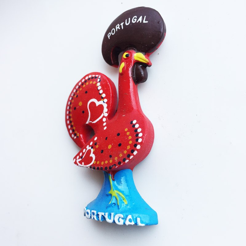 Fridge Magnet Souvenir Hand Painted Portugal Landm... – Grandado