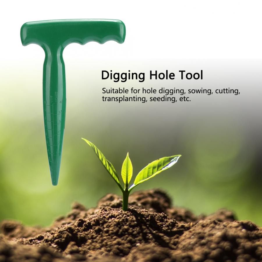 Digging Hole Tool 5Pcs Handheld Plastic Garden Soi... – Grandado