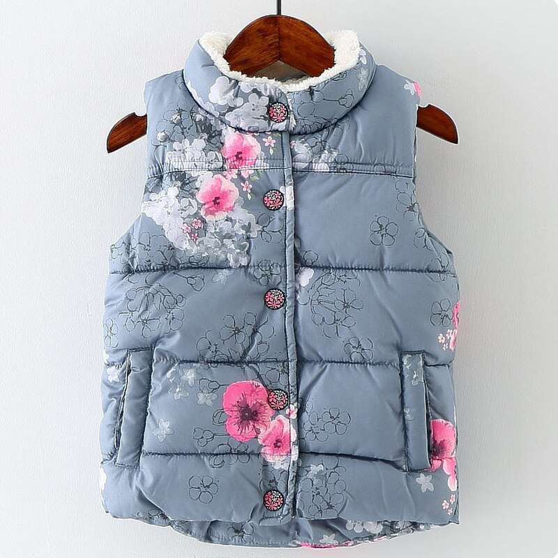 Baby Girl Outerwear Autumn Cotton Vest Girls Kids ... – Grandado