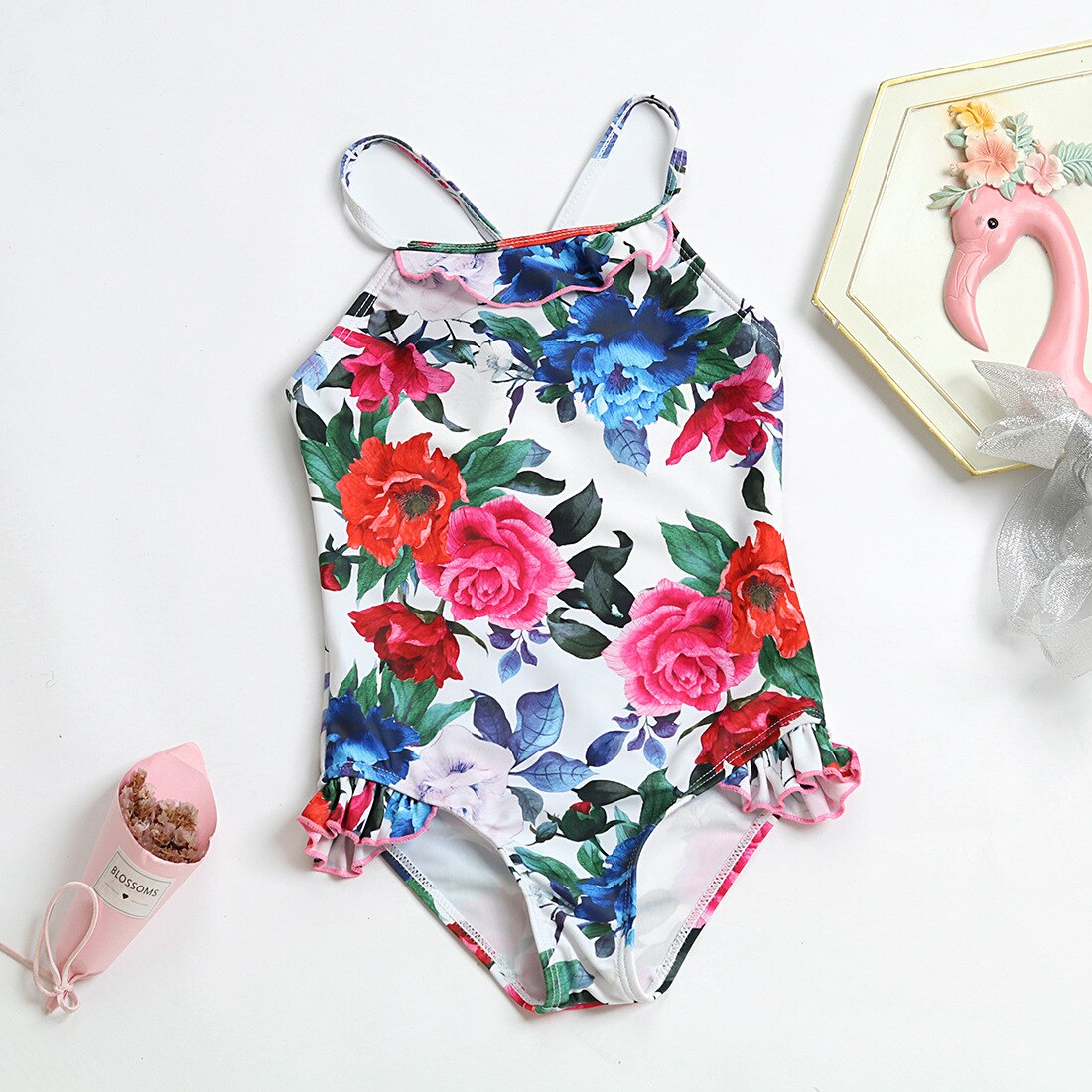 Girls swimwear Printed 2022 Girl's One-piece S... – Grandado