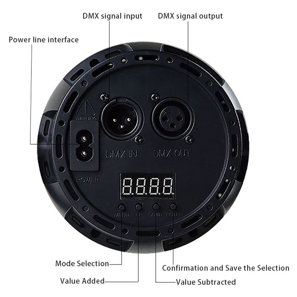 54W LED Par 18LED UV Purple LED Stage Light Par Li... – Grandado