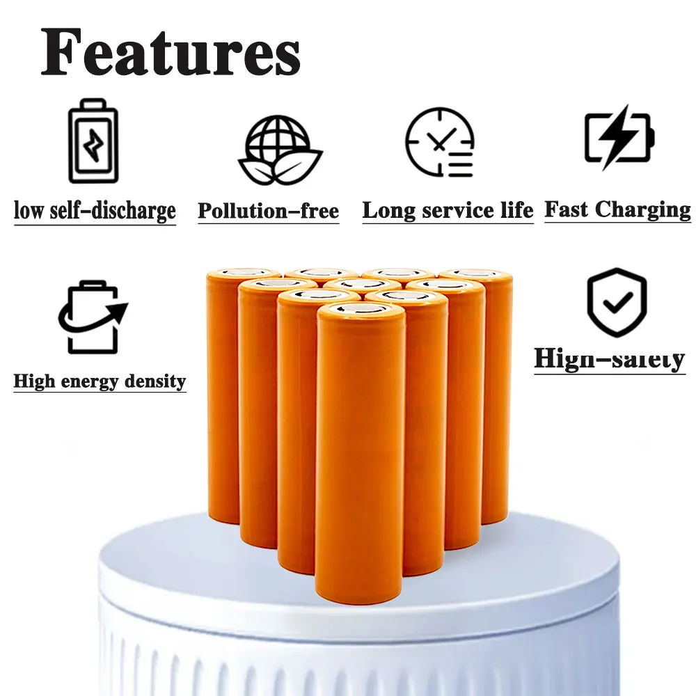 3.7V -21700 Rechargeable Li-ion Battery 5000mAh Li... – Grandado