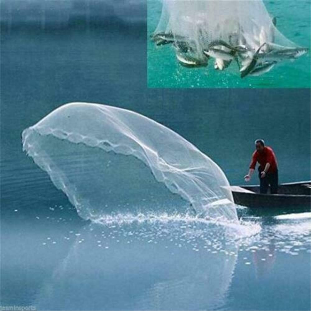 Aluminum Ring Monofilament Thread Throwing Net Sal... – Vicedeal