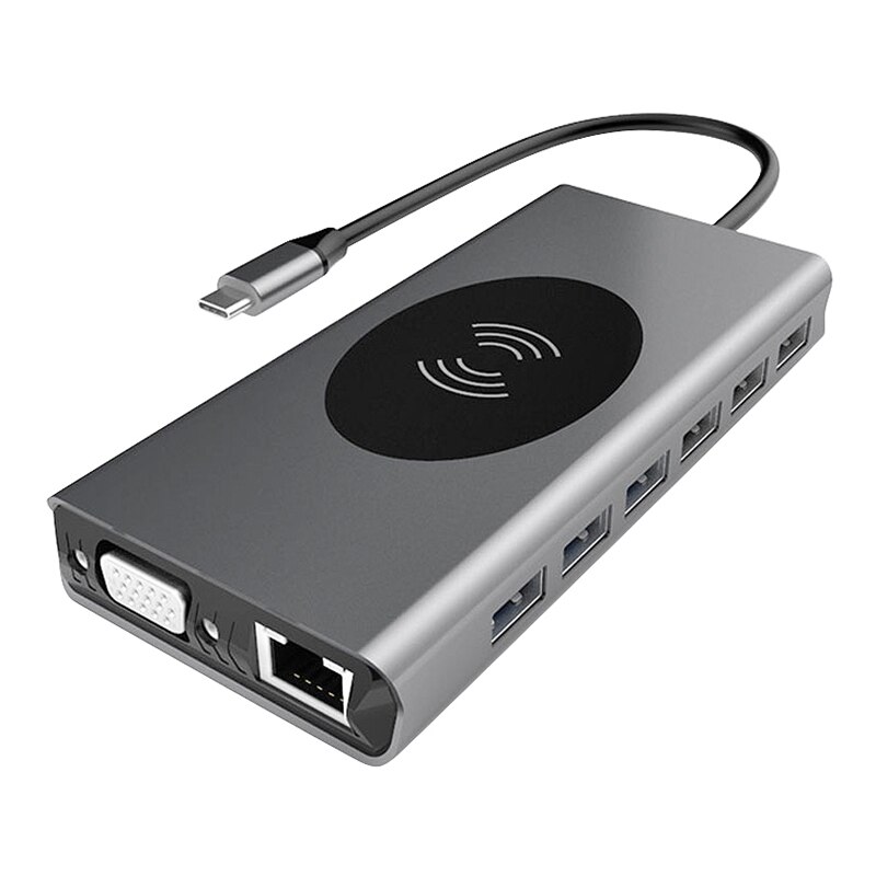 15-In-1 USB C Hub Laptop Docking Station Type C Hu... – Vicedeal