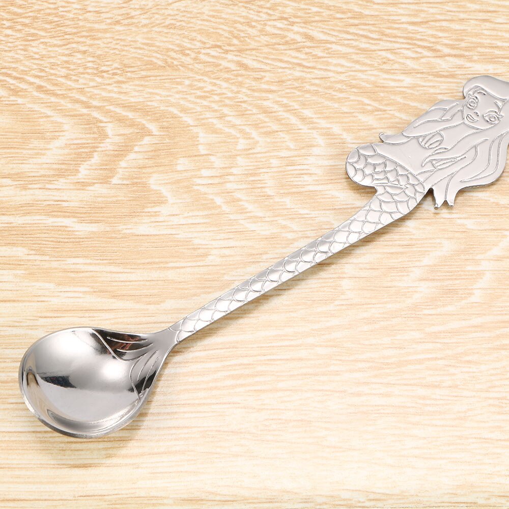 Stainless Steel Mermaid Shape Coffee & Tea Spoon K... – Vicedeal
