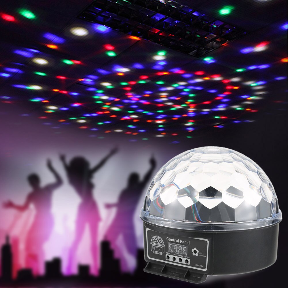 DMX512 RGB Sound Control LED Bühne Licht Kristall ... – Vicedeal