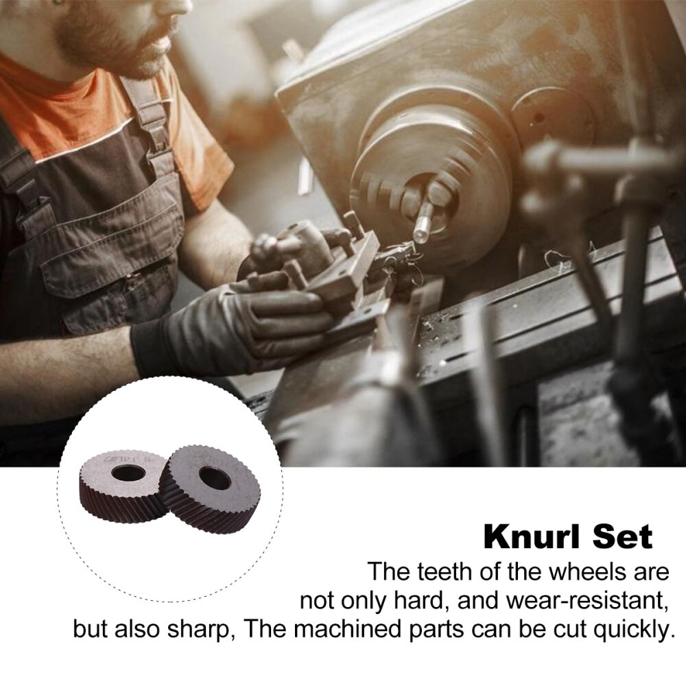 2 Pcs Knurling Tool Premium Knurl Set Knurling Too... – Vicedeal