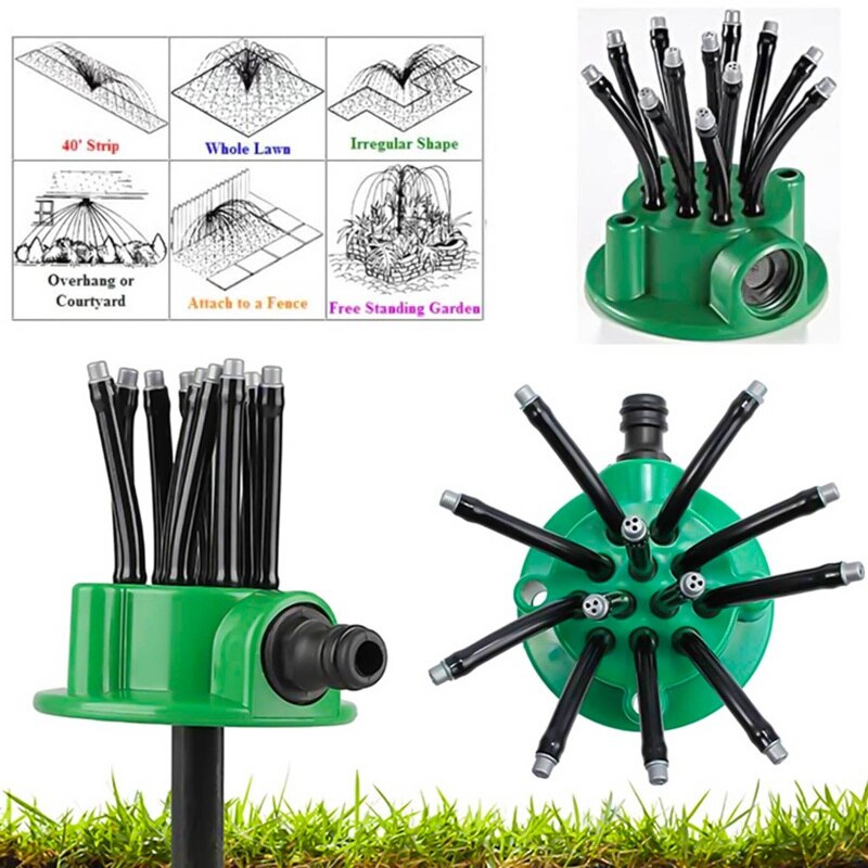 360 Graden Tuin Sprinklers Flexibele Water Sproeie... – Vicedeal
