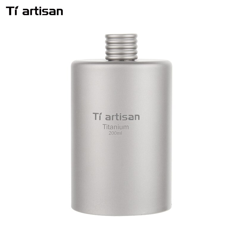 Tiartisan Kitchen Hip Flask Titanium Round Mini Fl... – Grandado