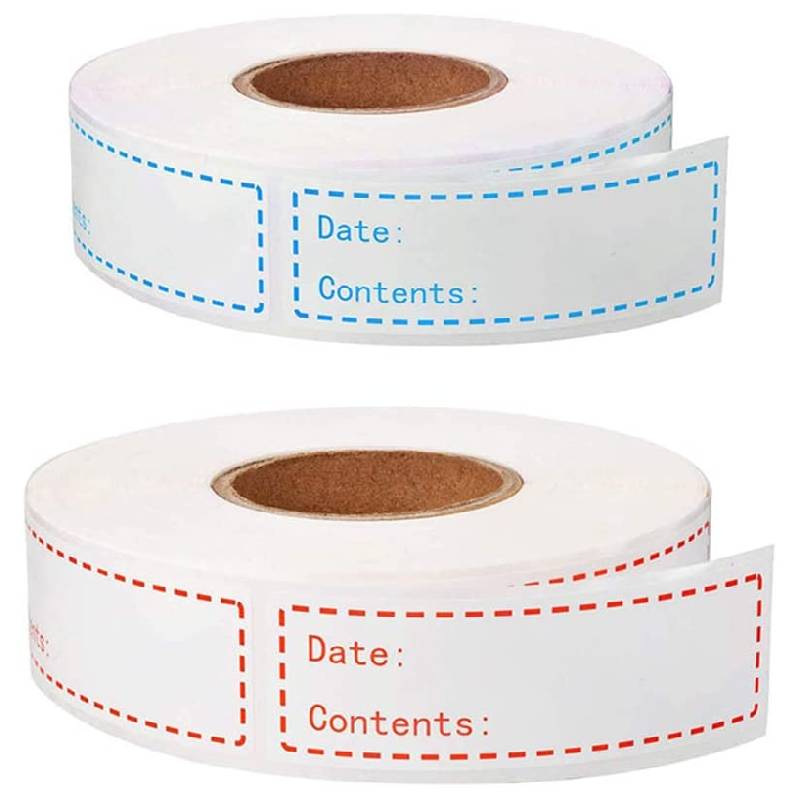 125Pcs Datum Roll Papier Voedsel Opslag Stickers V... – Vicedeal